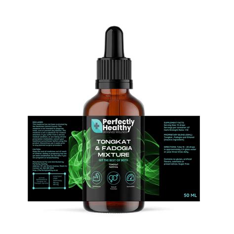 Tongkat And Fadogia Tincture Perfectly Healthy Sa