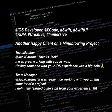 🤩 Jack C On Linkedin Swift Swiftui Swiftdeveloper Experience Xcode