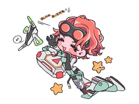 Horizon And Hack Apex Legends Drawn By Ochinashi Danbooru