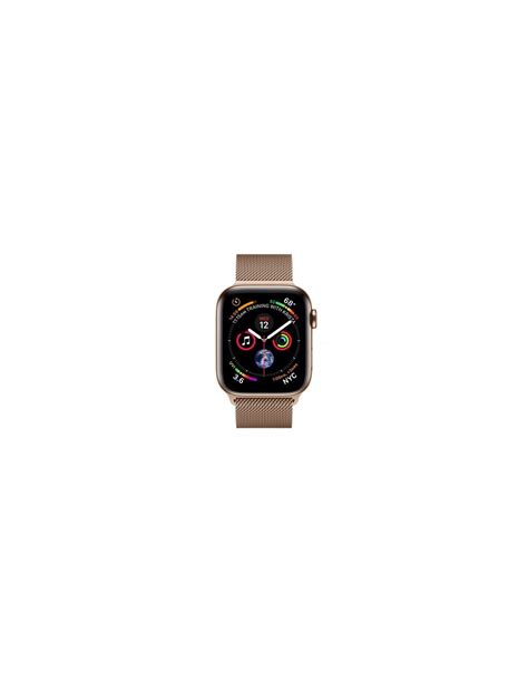 Apple Watch Series 4 Gps Cellular 44mm Acero Inoxidable Dorado Con
