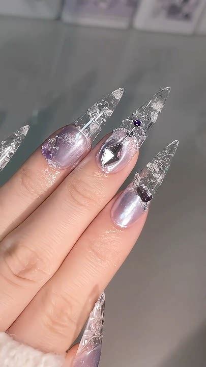 얼음 네일💅💟 Youtube