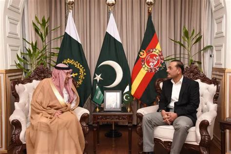 Saudi Deputy Fm Meets Pakistans Chief Of Army Staff Pakistan Observer