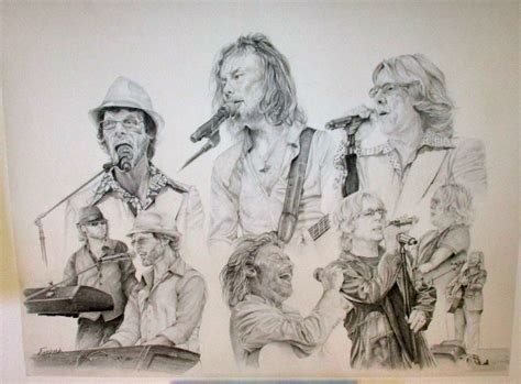 Villages Artist Captures Energy Of Bee Gees Tribute Band Stayin Alive