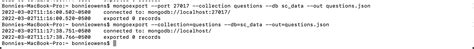 Mongoexport Returning 0 Records Developer Tools Mongodb Developer Community Forums