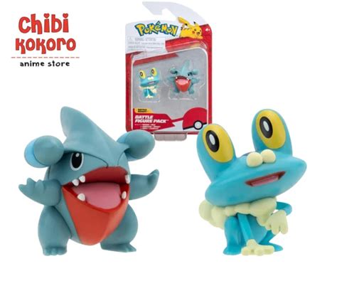 Pokémon Battle Figure Froakie Y Gible Chibi Kokoro