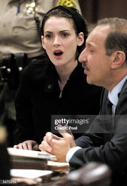 Winona Ryder Shoplifting Photos And Premium High Res Pictures Getty