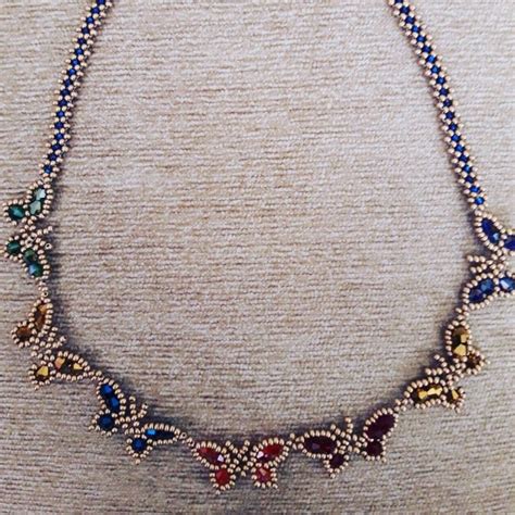 Diy Bicone Necklace Super Easy Tutorial Artofit