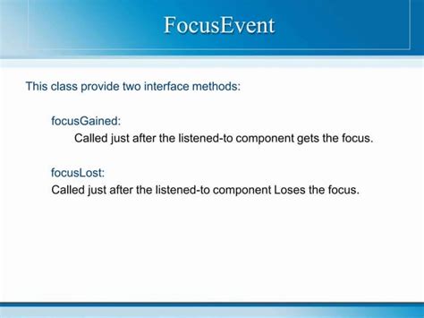Javaprogramming Framework Ppt Framepptx