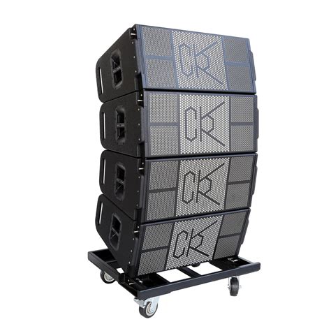 Three Way Line Array System Two 12 Inch Neodymium Woofer One 10