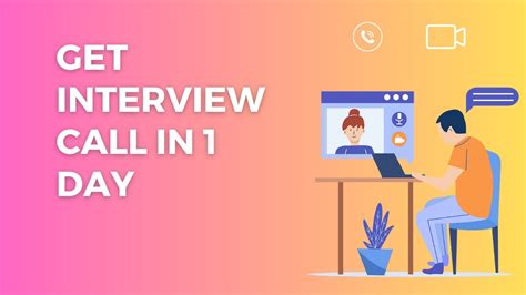 5 tips to increase interview calls get interview calls in 1 day youtube