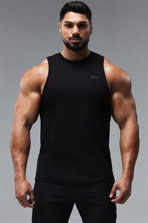 Mens Vests Mens Tank Tops Boohoo Uk