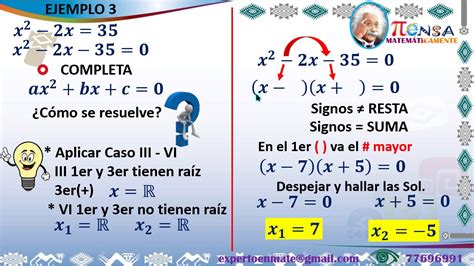 Ecuaciones De Do Grado Por Factorizaci N Youtube