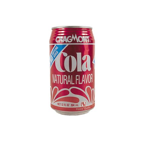 Cragmont Cola Natural Flavor Refresco Modo