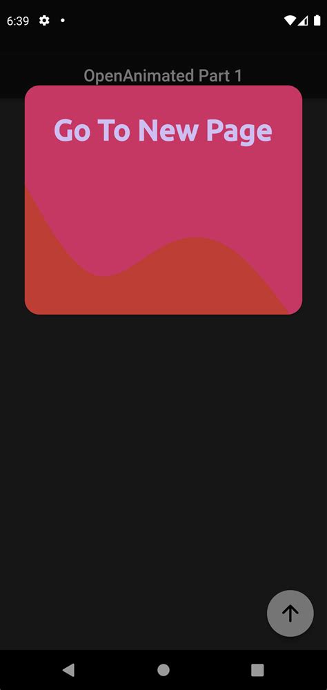 Animated Open Screen With Flutter