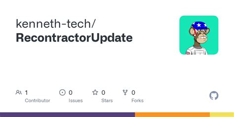 github kenneth tech recontractorupdate