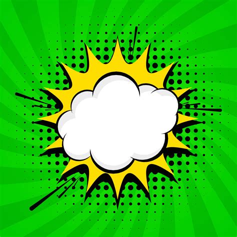 Abstract Green Comic Background Design Vector 238742 Vector Art At Vecteezy