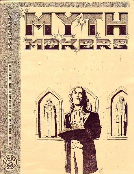 Myth Makers Fanzine Tardis Fandom