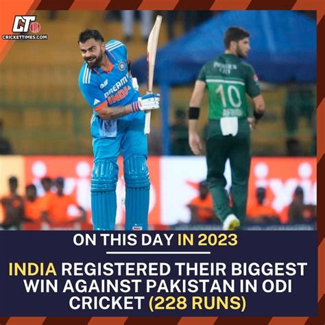 Cricket Times On Linkedin Onthisday Cricket Indvpak Viratkohli