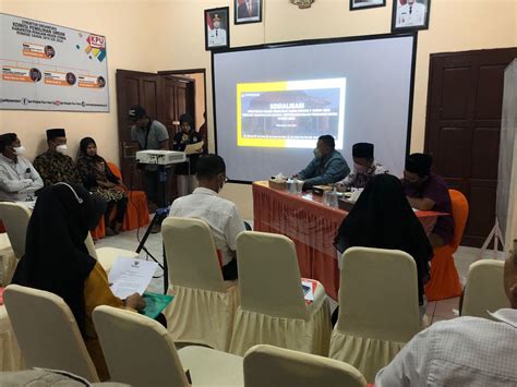 KPU PPU Sosialisasikan PKPU Nomor Tahun Diskominfo