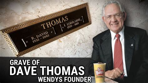Wendys Founder Dave Thomas His Grave First Wendys Location And Museum Youtube