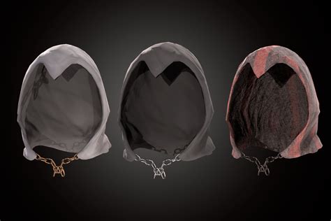 Assassin Hood 1 3d Clothing Unity Asset Store