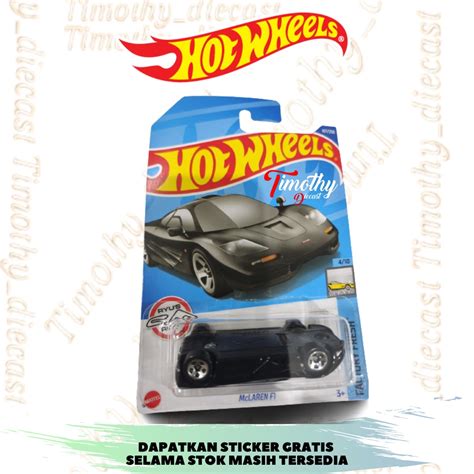 Jual Hot Wheels McLaren F1 Hitam Error Terbalik Limited Edition