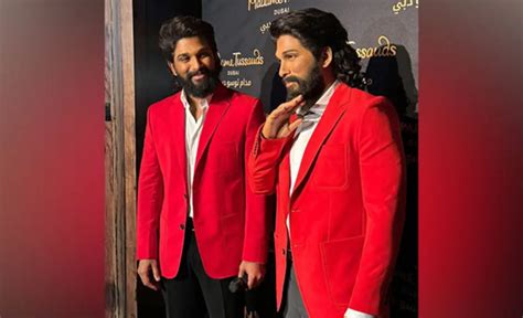 Allu Arjun Gets Wax Figure At Madame Tussauds Dubai Indiawest Journal