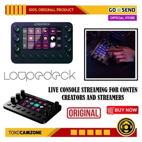 Jual Loupedeck Live Console For Content Creators And Streamers Shopee Indonesia