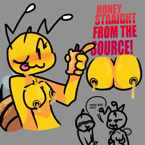 Rule 34 Anon Bee Bee Girl Breasts Fnfporndude2 Honey Lactating Leaking Breasts Sexually