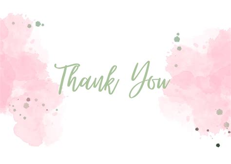 Printable Thank You Card Design Template Etsy