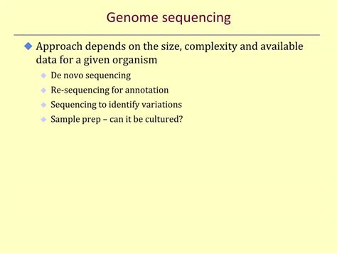 Ppt Genome Sequencing And Genome Viewers Powerpoint Presentation
