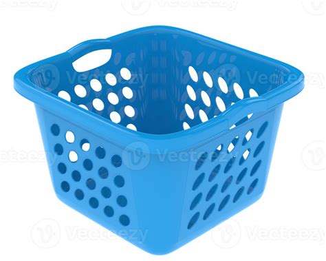 Laundry Basket Isolated On Background 3d Rendering Illustration