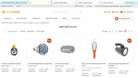 Preview Web Catalog Orocommerce Orocrm And Oroplatform Documentation