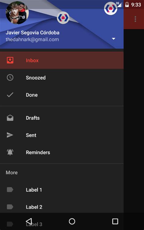 Material Design Navigation Drawer Desarrollador Android