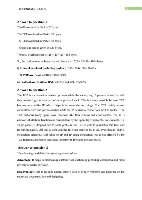 It Fundamentals Desklib