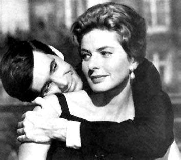 Anthony Perkins And Ingrid Bergman Schauspieler Samt