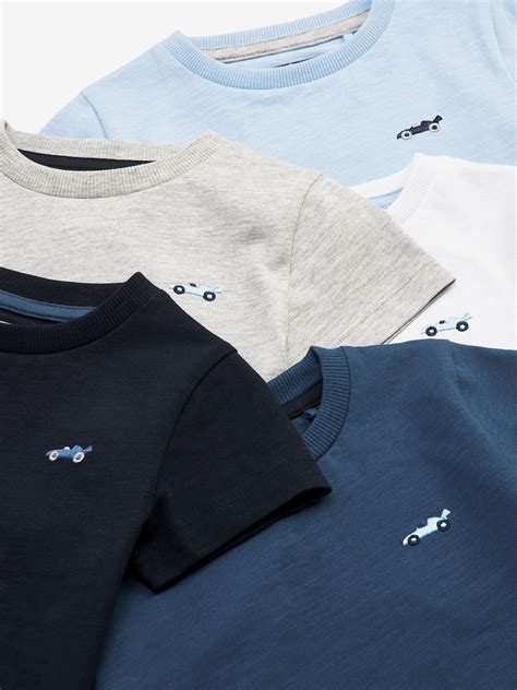 Buy Blue Short Sleeve T Shirts 5 Pack 3mths 7yrs From Next Ukraine