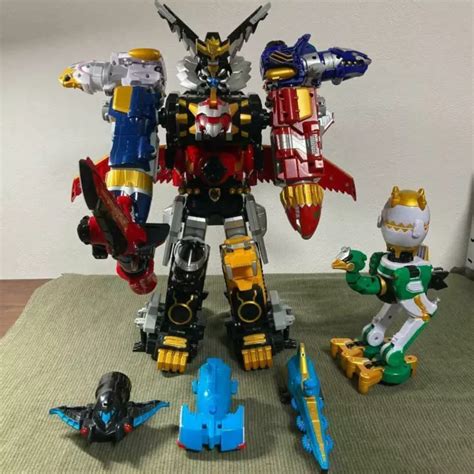 Power Rangers Megaforce Goseiger Dx Ground Gosei Gran Set Megazord