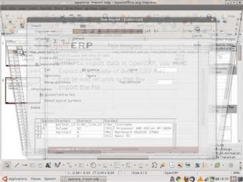Import Export In OpenERP V6 OpenERP