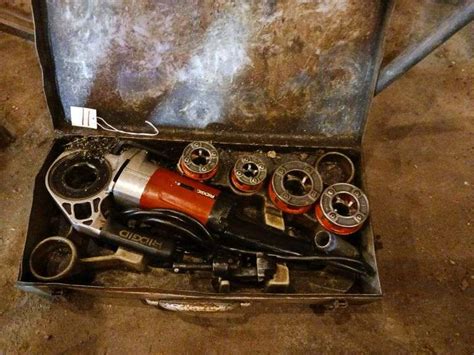 Rigid 600 Handheld Pipe Threader Aumann Auctions Inc