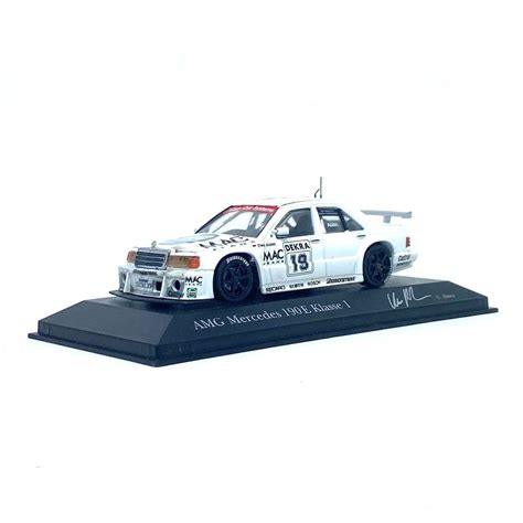 Miniatura Carro Mercedes Benz AMG 190 E Klasse 1 19 U Alzen DTM