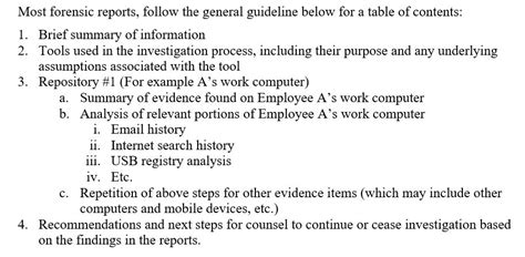Understanding A Digital Forensics Report