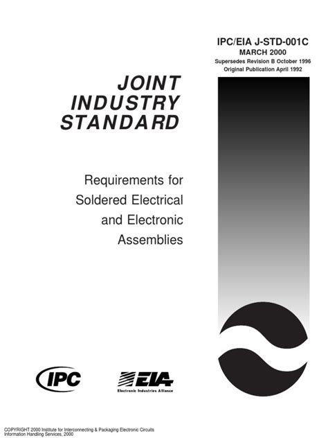 Ipc J Std 001 Pdf Soldering Electrostatic Discharge
