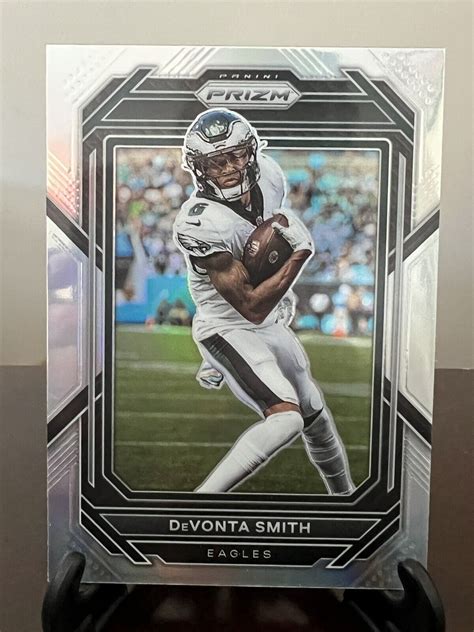 2022 Panini Prizm Devonta Smith 237 Silver Prizm Philadelphia Eagles