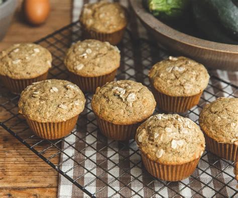 Zucchini Oat Muffins Kodiak®