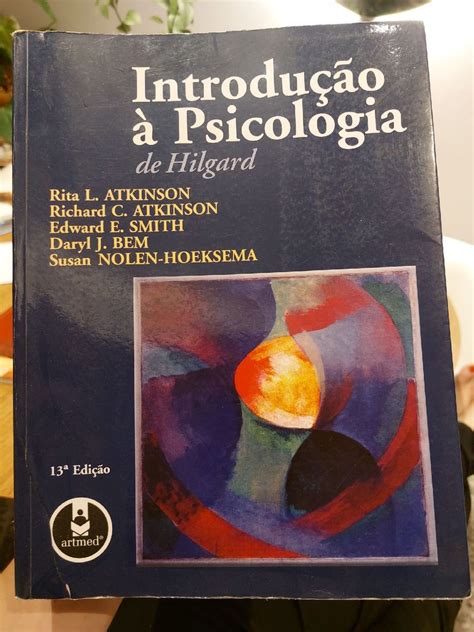 Livro Psicologia Hilgard Artmed Livro Artmed Usado 78752955 Enjoei
