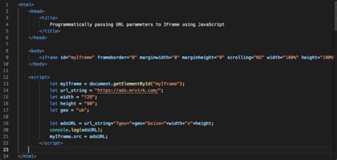 How To Pass Url Parameters To Iframe In Javascript Step By Step