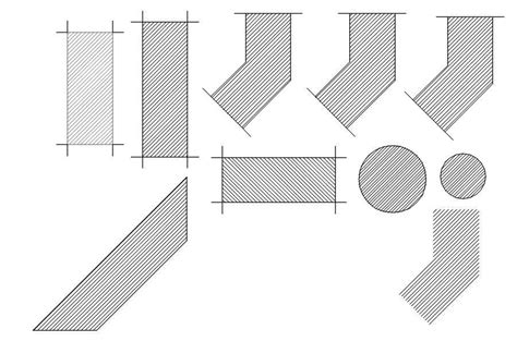 Different Shape Of Pipes In Detail Autocad Drawing Dwg File Cad File