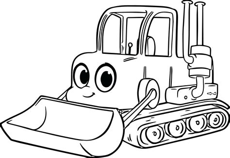 Bulldozer Sketch At PaintingValley Explore Collection Of