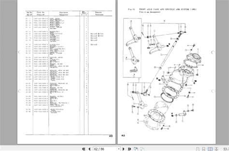 Iseki Tractor Tx1300 Tx1410 Tx2140 Tx2160 Parts Manual 1400 098 014 00